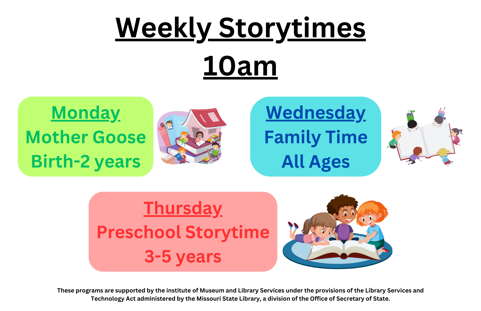 Storytimes – University City Public Library